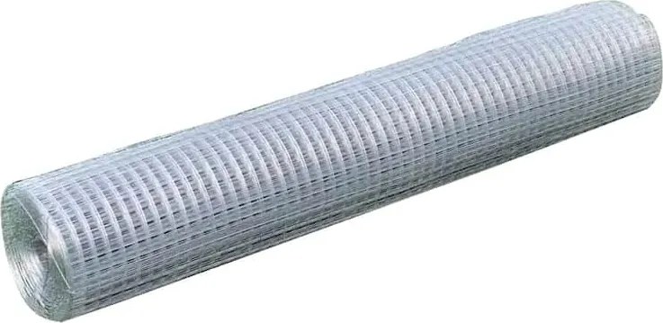 Pletivo ke kurníku pozinkovaná ocel 10 x 1 m stříbrné 140429
