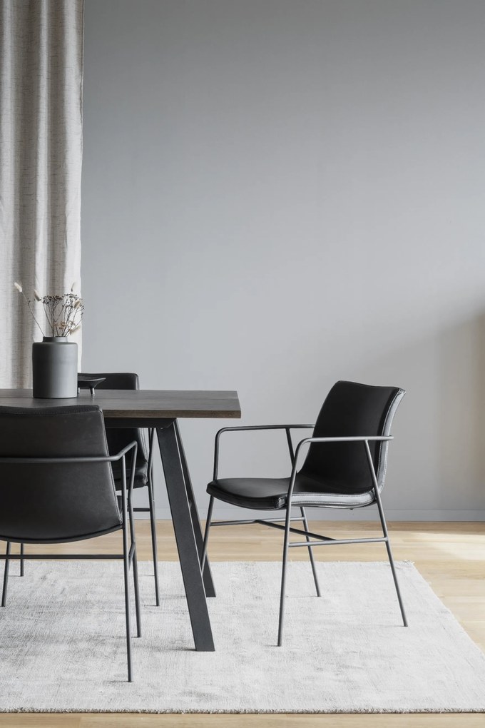 Křeslo jídelní židle Huntingbay | Černé