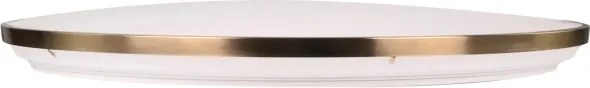 LED Stmívatelné stropní svítidlo KERN LED/80W/230V pr. 80 cm zlatá + DO