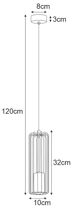 Závěsné svítidlo K-4930 z řady FALCON