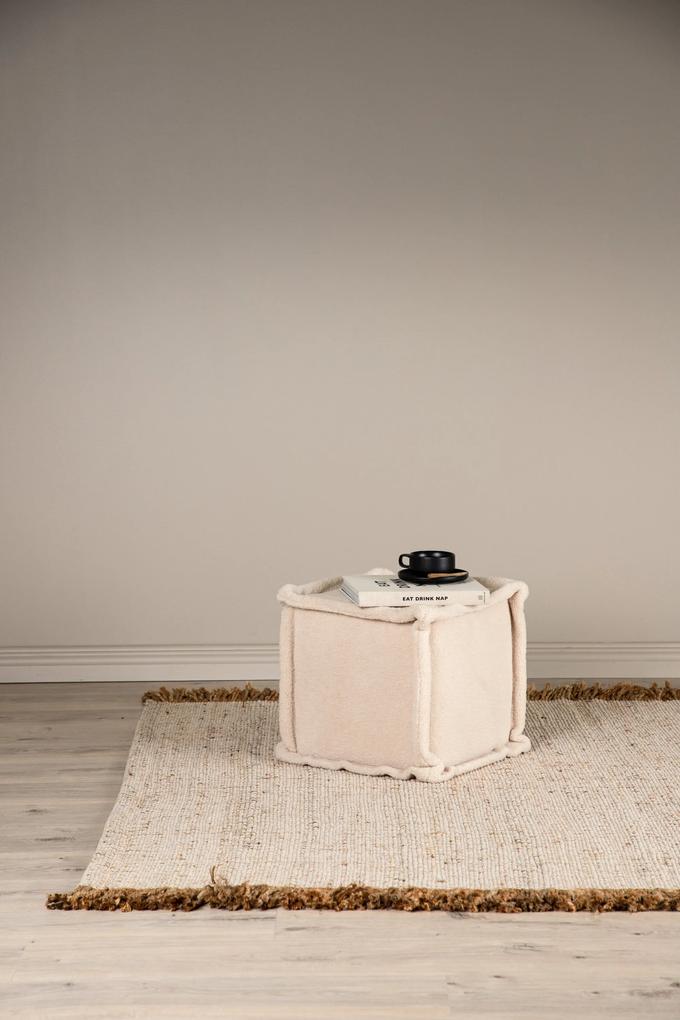 Obdélníkový koberec Emilio, smetanový, 400x300