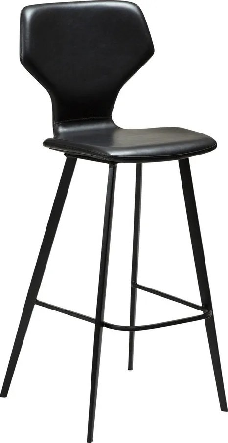 Černá barová židle (výška sedáku 79,5 cm) S.I.T – DAN-FORM Denmark