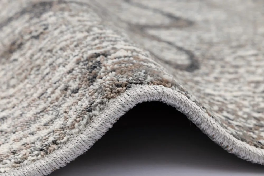 Šedý/taupe koberec 133x180 cm Folgen – FD