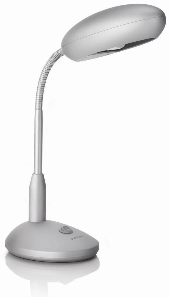 Stolní flexibilní lampa MYHOMEOFFICE, stříbrná Philips MYHOMEOFFICE 692258716