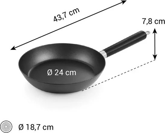 TESCOMA Pánev NERO ø 24 cm