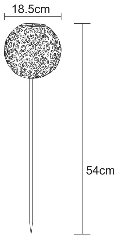 GLOBO SOLAR 33743 Solární svítidlo