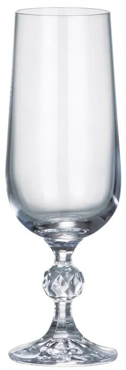 BOHEMIA STERNA SKLENICE NA ŠAMPAŇSKÉ 180ML SADA 6 KS