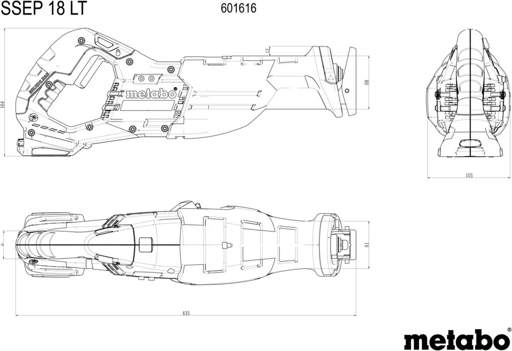 Metabo SSEP 18 LT 601616840