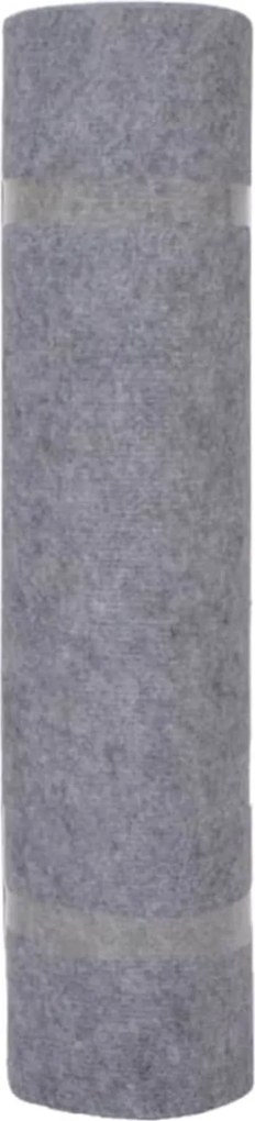 Koberec Šedá 1,2 x 10 m Polyester 331337