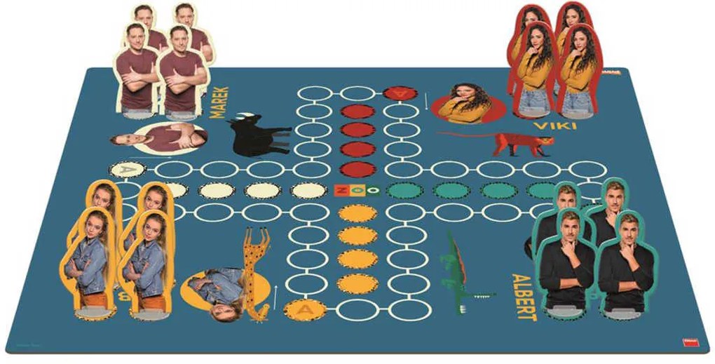 DINO Hra Opičko, nezlob se! Prima ZOO 2v1 *SPOLEČENSKÉ HRY* dn631755
