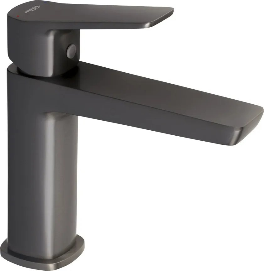 Aqualine Flery umyvadlová baterie stojánková páková gun metal šedá FY002GM