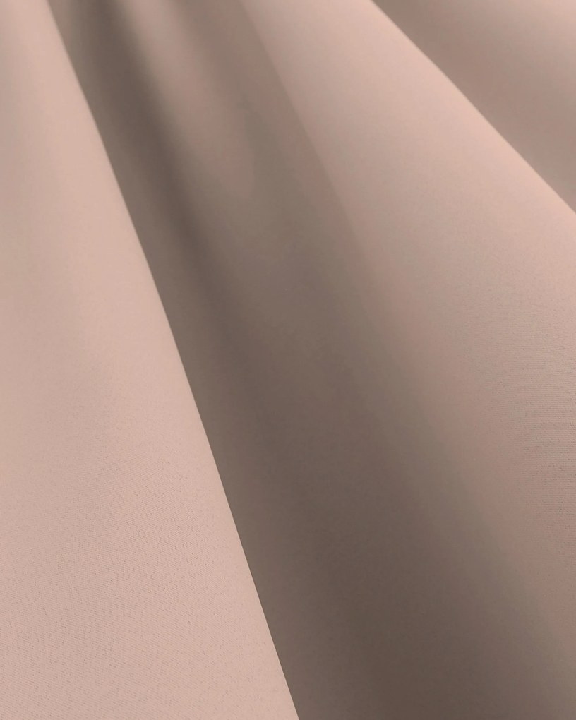 Zatemňovací závěs na řasicí pásce rose beige 140 x 280 cm 1 ks.