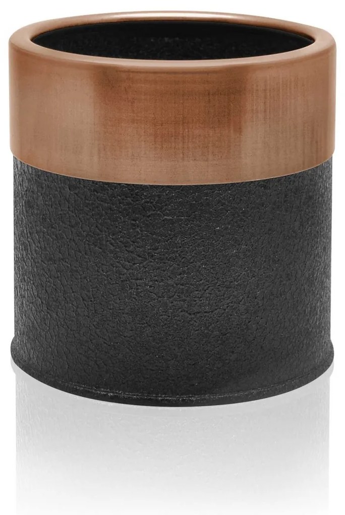 KALUNE DESIGN kovový květináč MAOLIN černý 742TMA6918