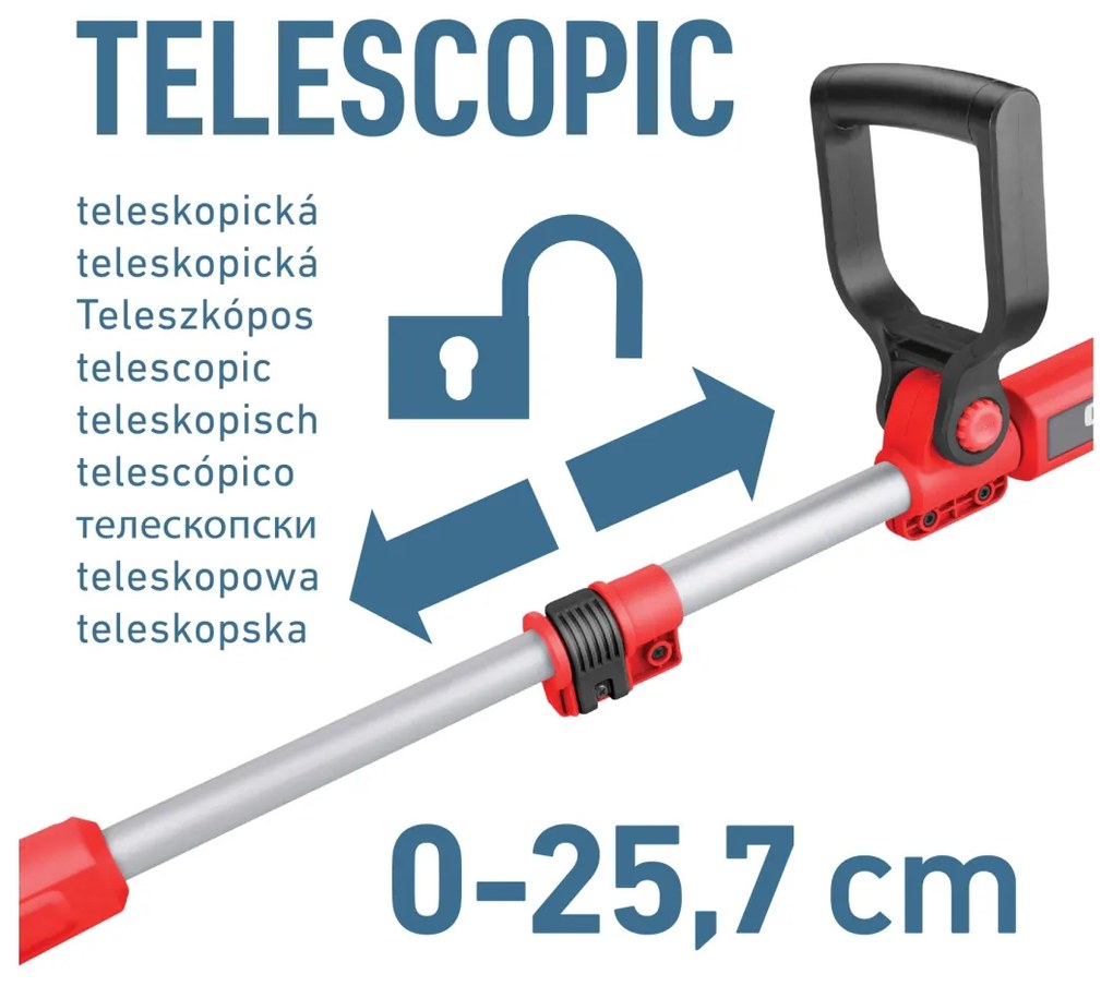 Sekačka strunová aku, SHARE20V, 30cm, bez baterie a nabíječky