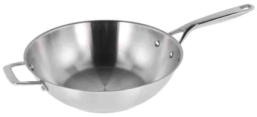 Morsø Pánev Wok 79NORD 30 cm Stainless steel