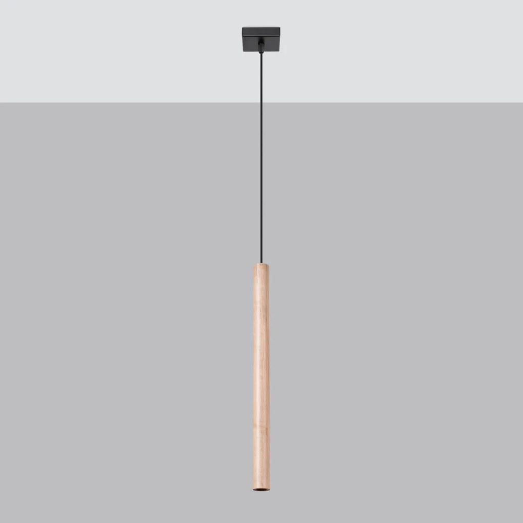 Sollux Lighting Závěsné svítidlo PASTELO 1 dřevo