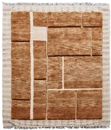 Diamond Carpets koberce Ručně vázaný kusový koberec Filippo DESP P113 Brown Mix Rozměry koberců: 200x290