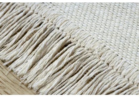 koberec TWIN 22992 geometrická, bavlna, oboustranný, Ekologické tř velikost 80x300 cm | krásné koberce cz