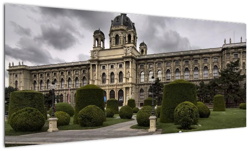 Muzeum Louvre - obraz (100x40cm)