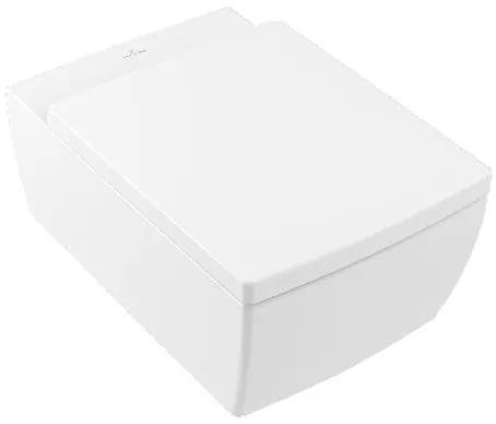 Villeroy & Boch Memento 2.0 - Závěsné WC, zadní odpad, DirectFlush, CeramicPlus, Stone White 4633R0RW