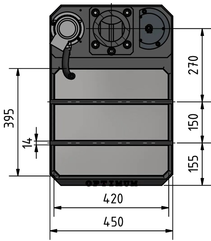 Sloupová převodová vrtačka OPTIdrill DH 35 V