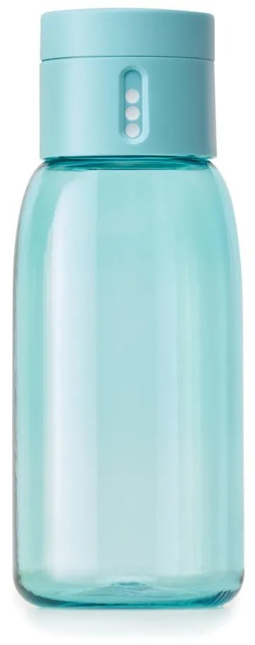 Tyrkysová lahev s počítadlem Joseph Joseph Dot, 400 ml