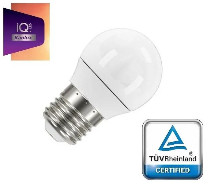 LED žárovka IQ-LED Kanlux 27309 E27 7,5W 810lm TEPLÁ
