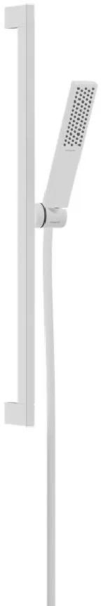 Hansgrohe Pulsify E - Set sprchové hlavice, tyče a hadice, EcoSmart+, matná bílá 24381700