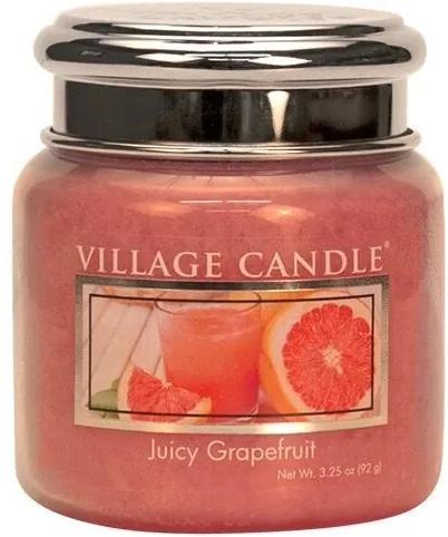 Village Candle Vonná svíčka ve skle, Juicy Grapefruit 3,75oz