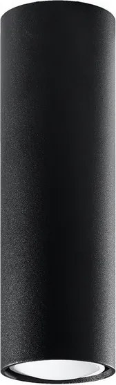 Stropní svítidlo SOLLUX Lagos 20cm GU10 1x40W bez zdroje SL.1001 černá