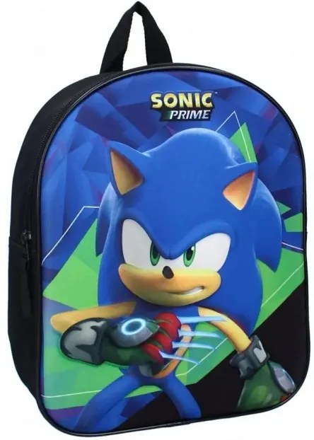 Vadobag - Dětský 3D batoh Ježek Sonic / 32 x 26 x 11 cm