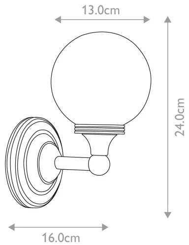 Elstead BATH-AUSTEN4-PC - LED Koupelnové svítidlo AUSTEN 1xG9/3W/230V IP44