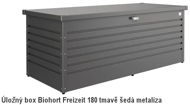Biohort Úložný box FreizeitBox 180 Barva: šedý křemen metalíza