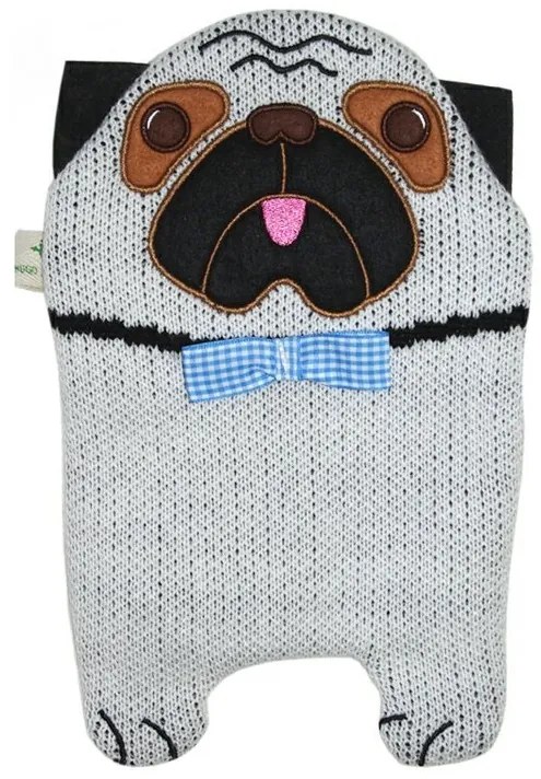 Termofor Hugo Frosch Eco Comfort - mops, 0,8 l, šedá