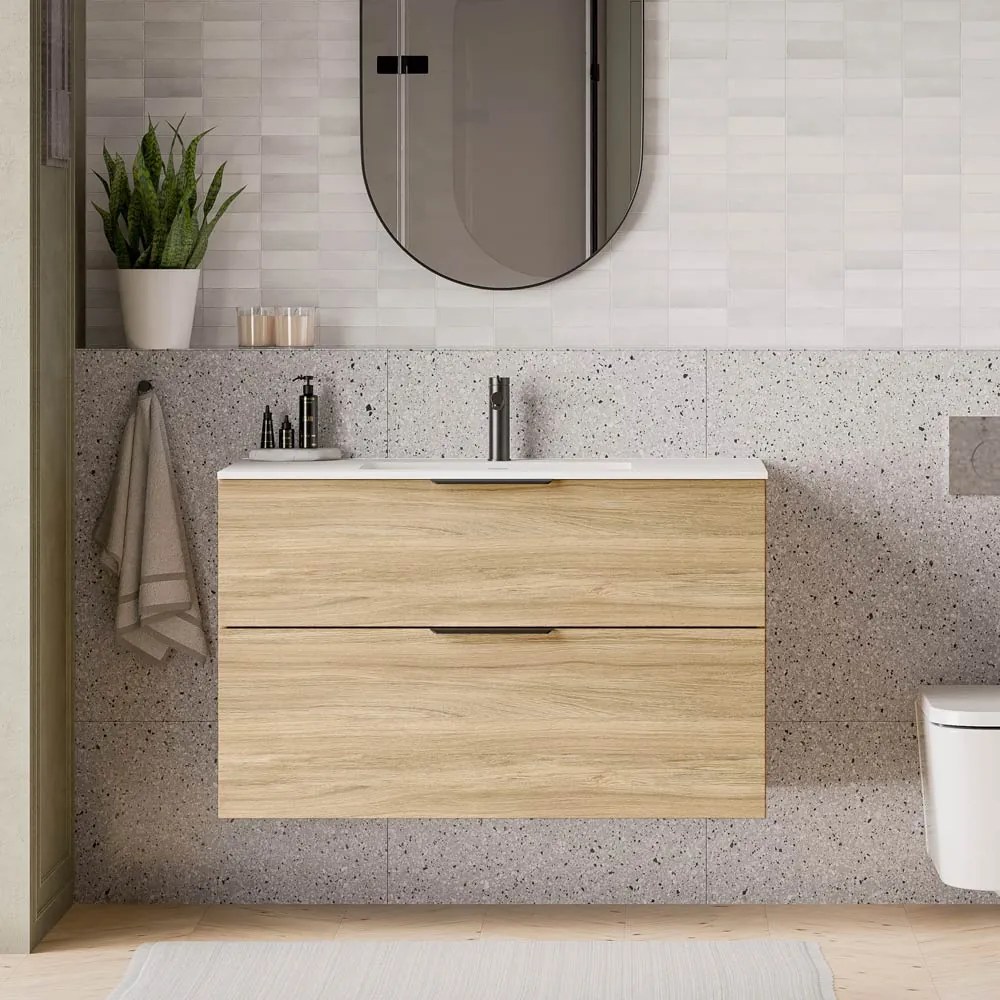 Duravit umyvadlo s umyvadlovou skříňkou TIM 100 cm