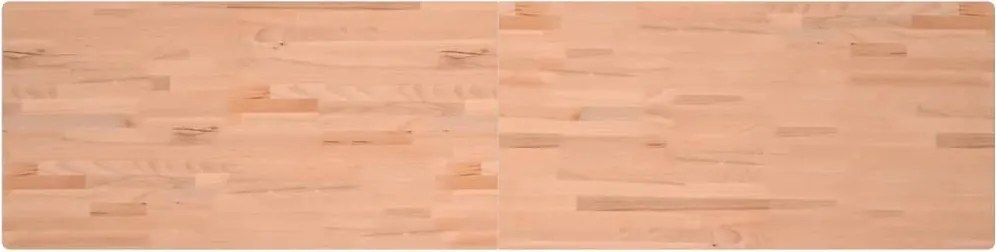 Pracovní stůl 220 x 55 x 81,5 cm masivní bukové dřevo a kov 3188908