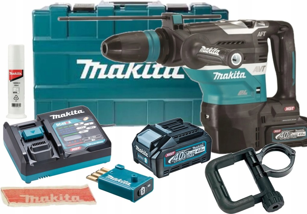 Makita Kladivo Sds-max 40V Xgt 2x4,0Ah 8J HR005GM202