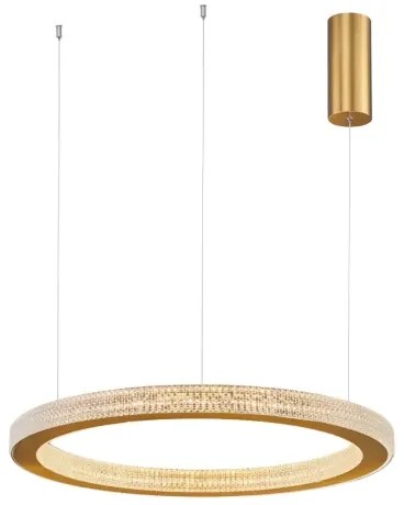 LED lustr Fiore 60 zlaté