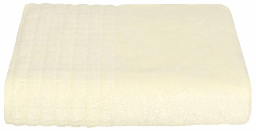 Modalový ručník nebo osuška, Modal, krémová 70 x 140 cm