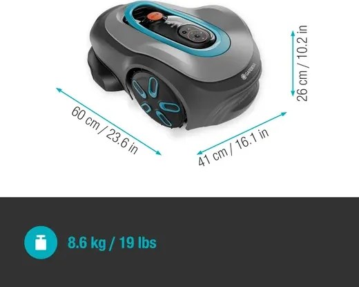 © 2024 - 2025 GARDENA smart SILENO pro 500 m², robotická sekačka