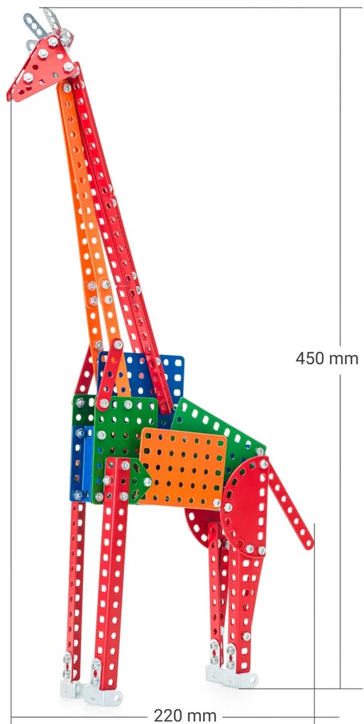 Merkur - ZOO - Žirafa - 231 dílků