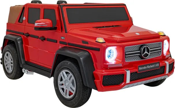 Elektrické autíčko Mercedes Benz MAYBACH G650 červené