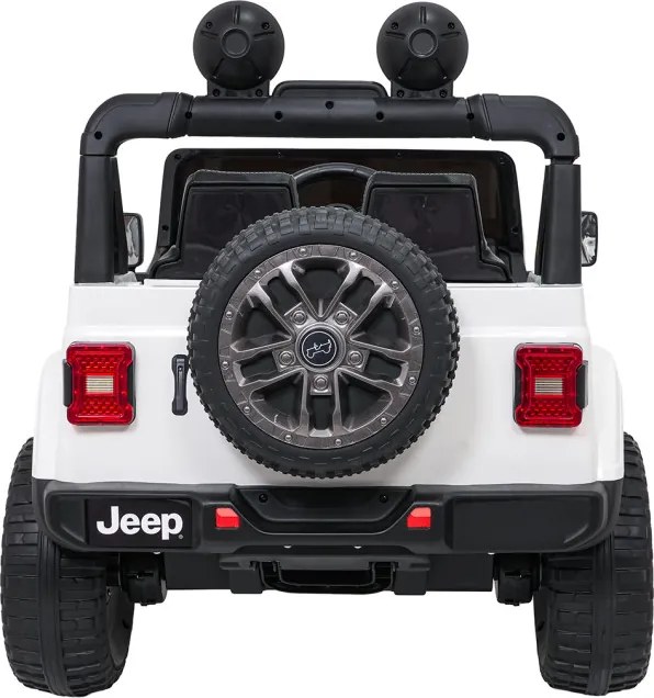 Elektrické autíčko Jeep Wrangler Rubicon LIFT bílé