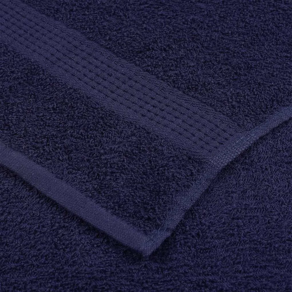 Ručníky FROGN 4 ks tmavě modré 100x200 cm 360 g/m² 136795