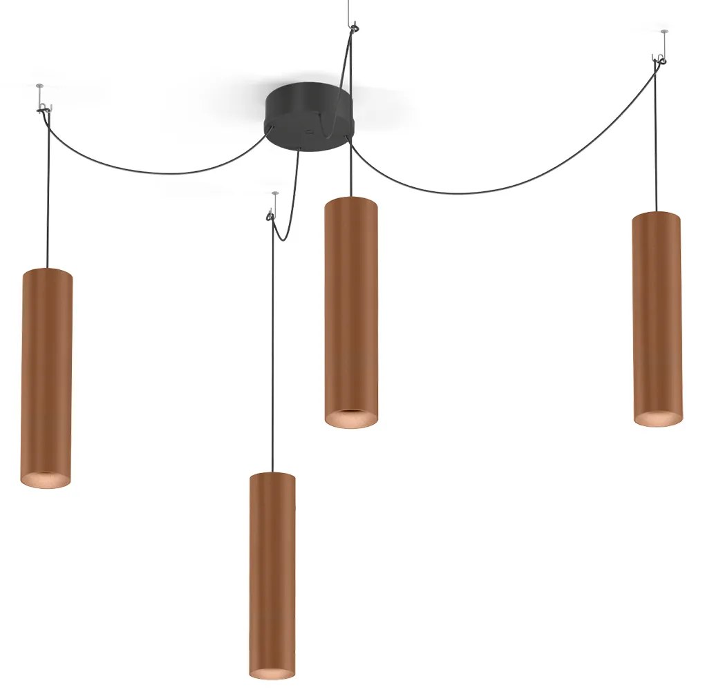 WEVER & DUCRÉ RAY MULTI 3.0 LED Barva: Černá, Teplota chromatičnosti: 1800 K - 2850 K