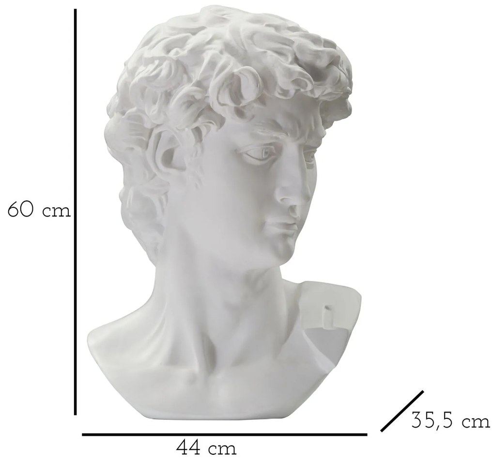 Mauro Ferretti Socha hlavy 44X35,5X60 cm