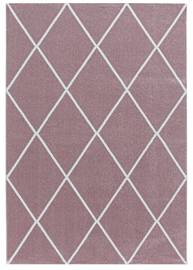 Ayyildiz Kusový koberec RIO 4601, Růžová Rozměr koberce: 80 x 150 cm