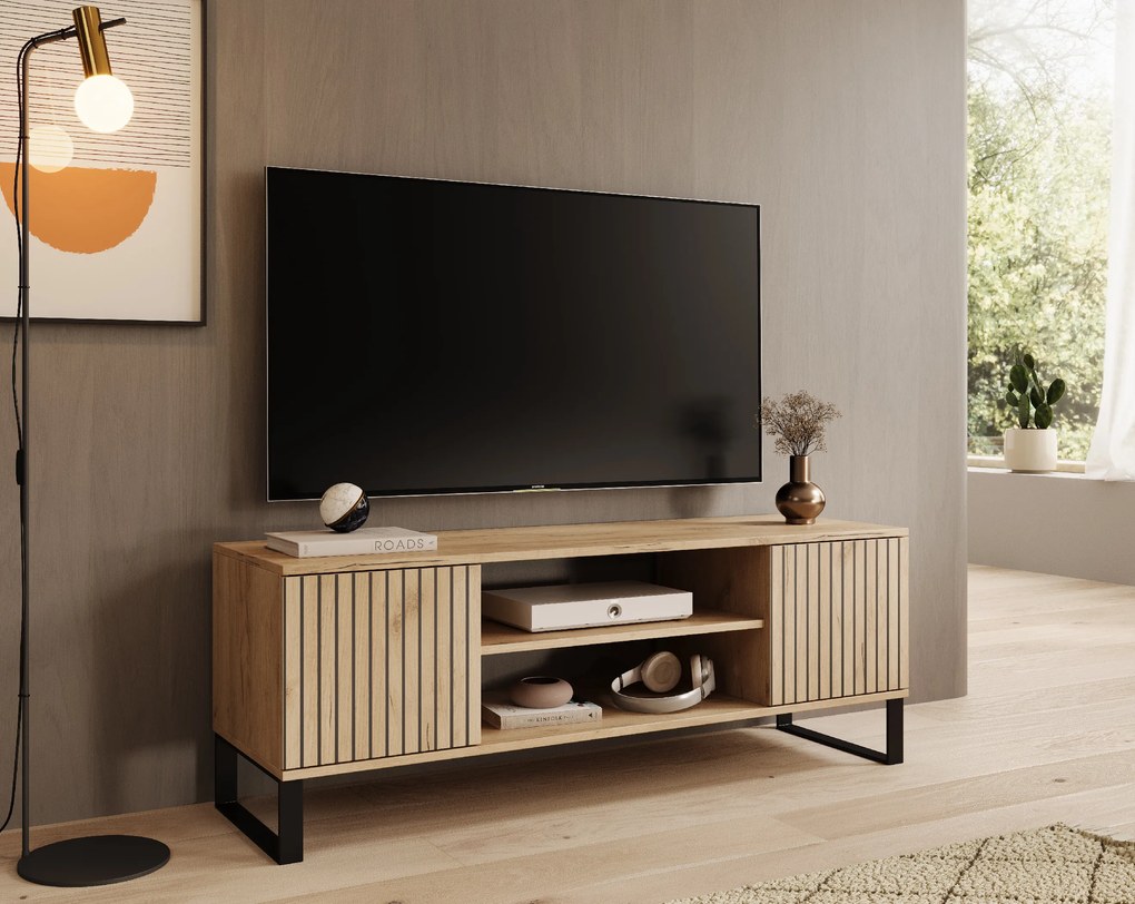 ADRK Furniture Skříňka RTV Lorello 135 cm
