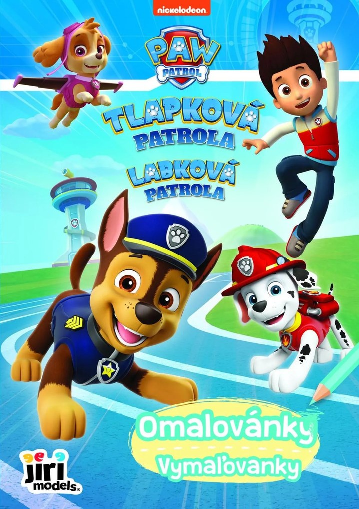 Jiri Models Omalovánky Paw Patrol/Tlapková patrola A5 15x21cm
