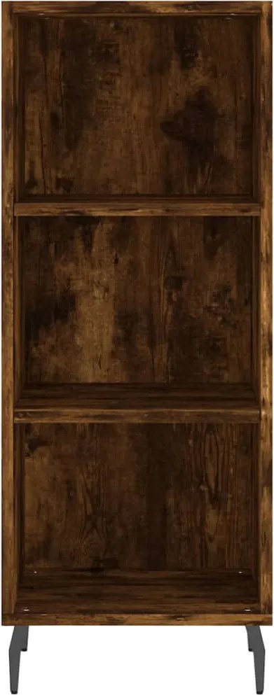 Skříň highboard kouřový dub 34,5 x 34 x 180 cm kompozitní dřevo 3200342